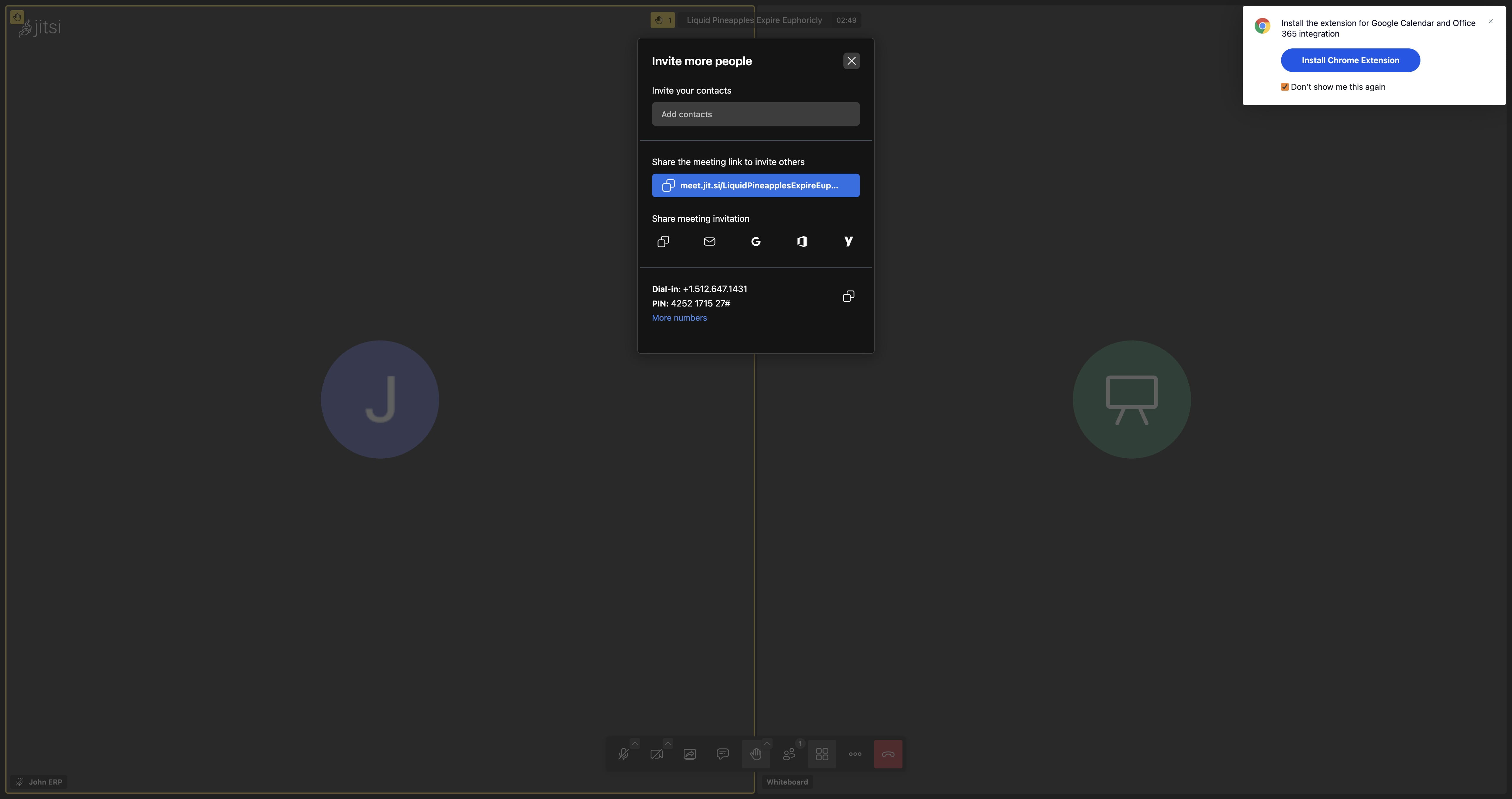 Video Meeting Is a best alternative for Zoho Meetings/GMeet/Zoom
