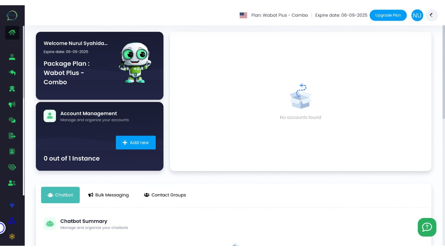 How to Connect WhatsApp Account with Wabot