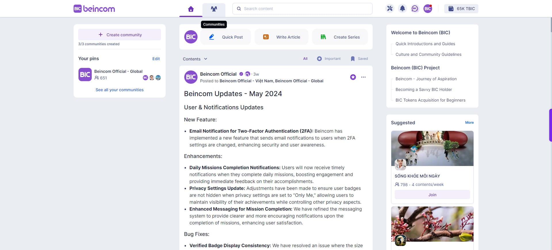 Guide to Displaying Discover Community and the Groups You are Joining ...