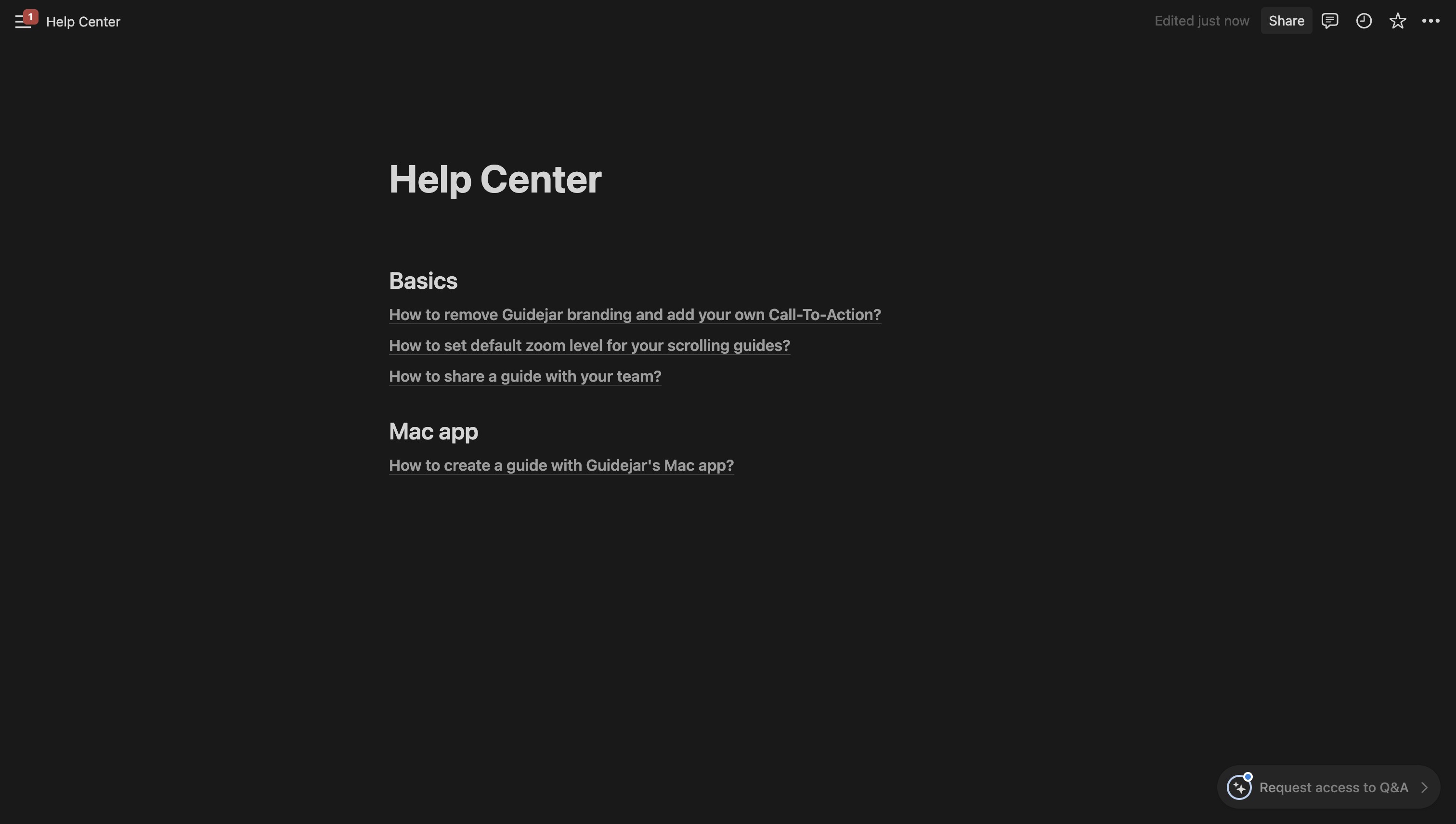 How to create a private knowledge base on Notion?
